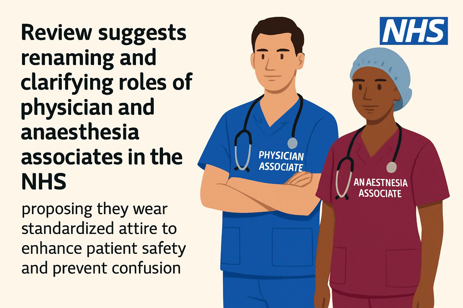 NHS Review Urges Renaming Physician Associates