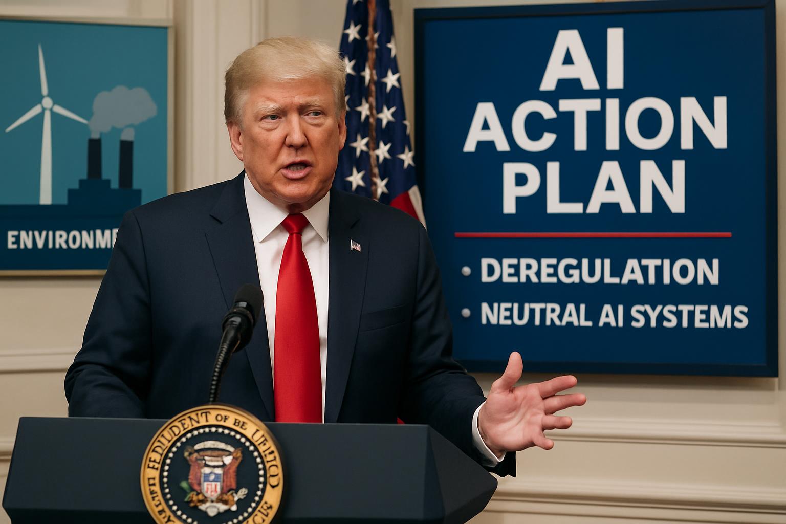 Trump's AI Plan: Innovation vs. Environment