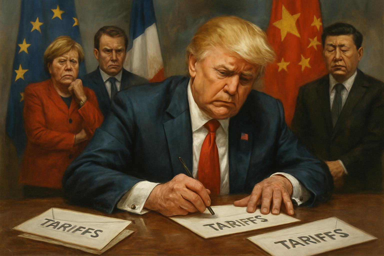 US Tariff Wave Escalates Global Trade Tensions