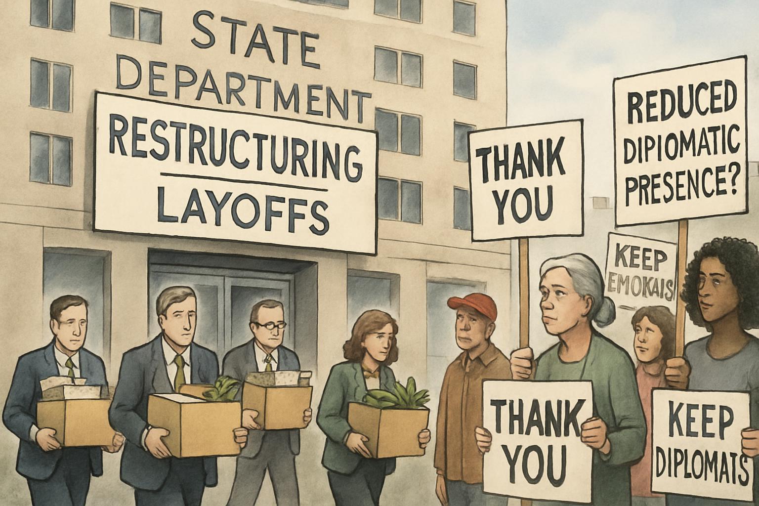 US State Department Cuts 15% of Workforce