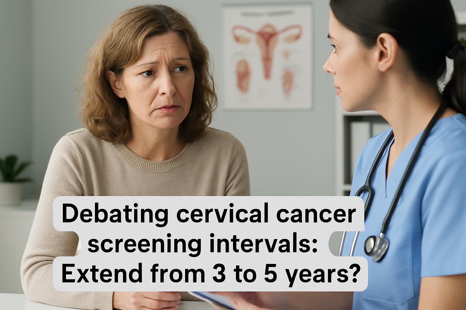 Debate Over Extended Cervical Cancer Screening Intervals
